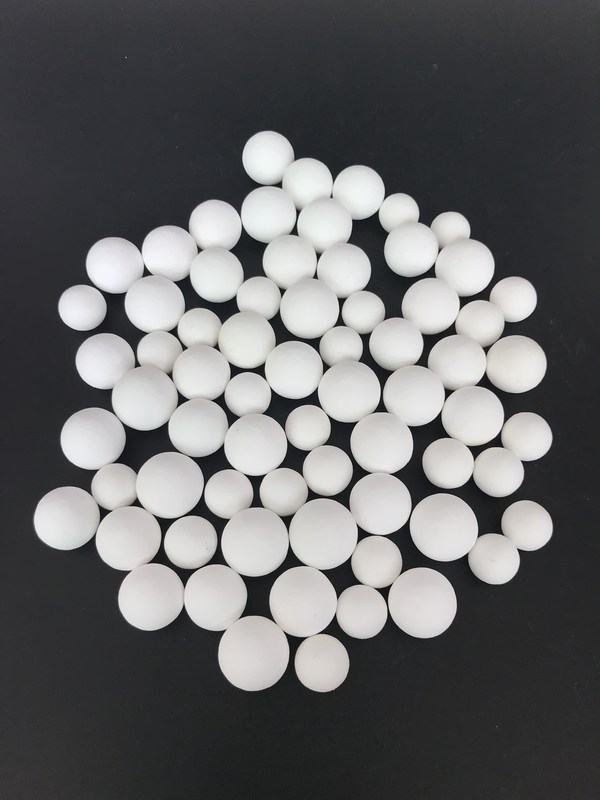 Support of Catalyst High Alumina Beads Bed Alkaline Ceramic Balls