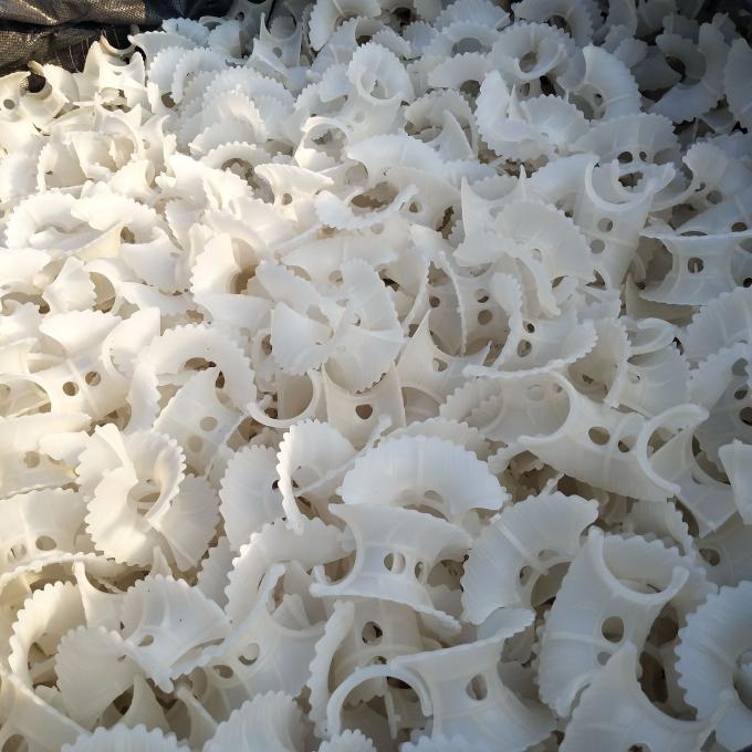 PP Plastic Random Packing / Intalox Super Saddle With High Void Ratio