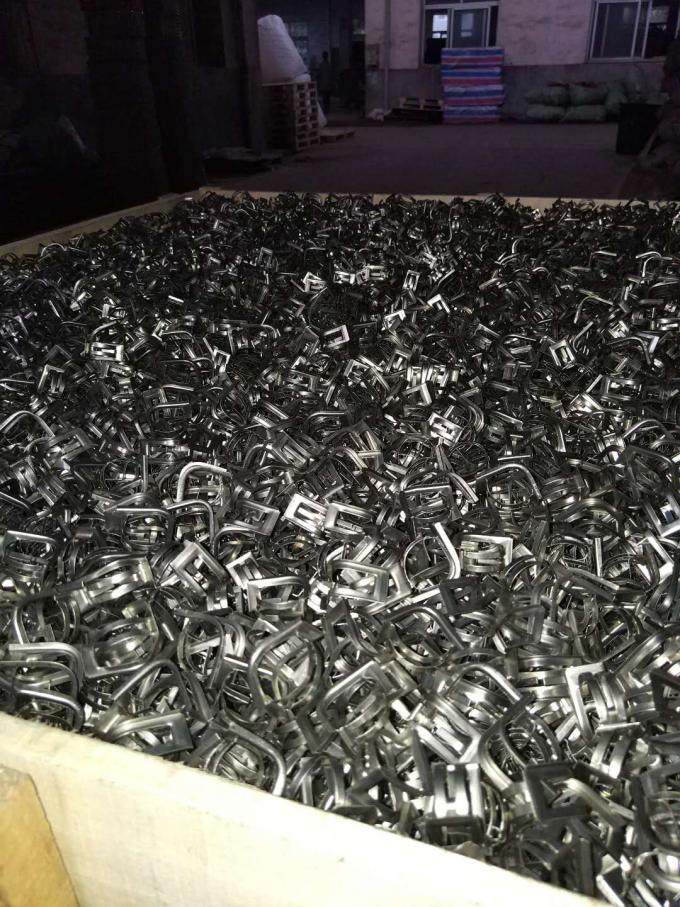Stainless Steel Random Tower Packing , Intalox Metal Tower Packing